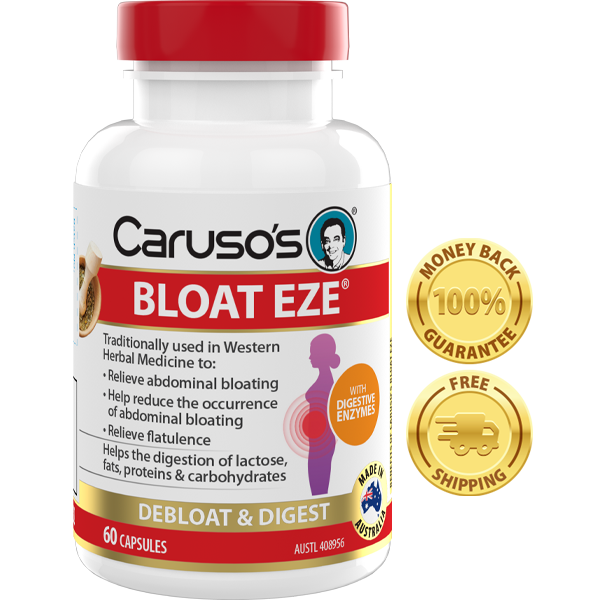 Bloat EZE Tablets | Debloat & Digest Tablets – Caruso's Natural Health