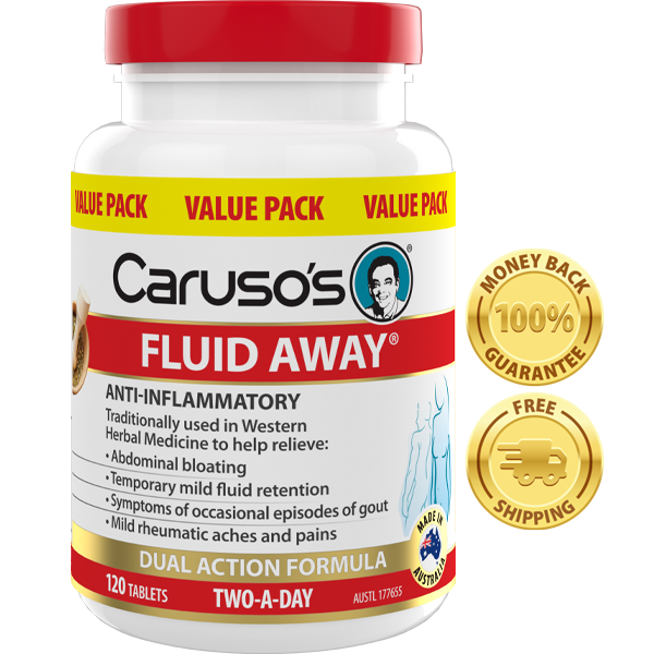 Fluid Away Tablets For Mild Fluid Retention – Caruso's Natural Health