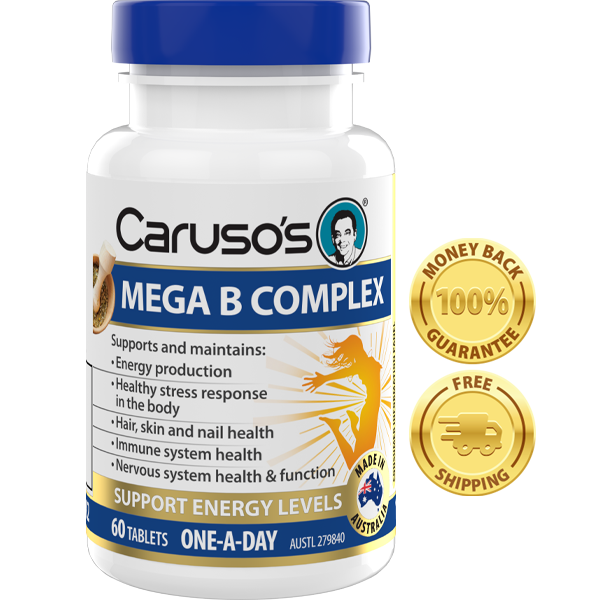 Vitamin Mega B Complex Australia – Caruso's Natural Health