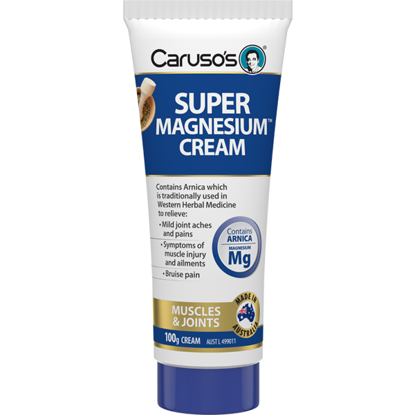 Super Magnesium Cream | Muscles & Joints – Caruso's Natural Health