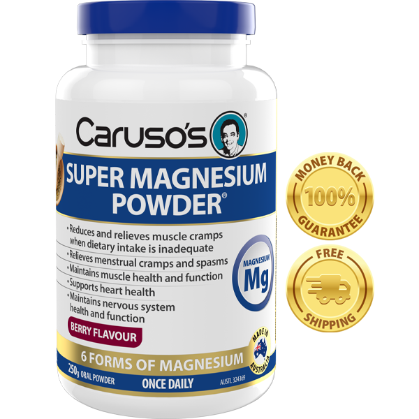 Super Magnesium Powder® Berry | Caruso's – Caruso's Natural Health