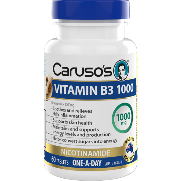 Vitamin B3 Supplement | Nicotinamide – Caruso's Natural Health