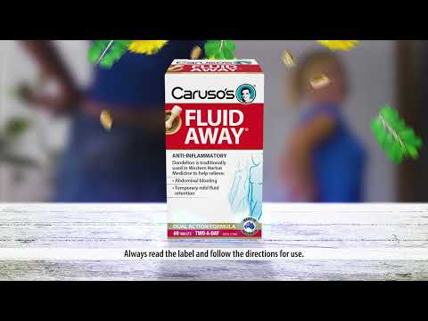 Fluid Away Tablets For Mild Fluid Retention – Caruso's Natural Health